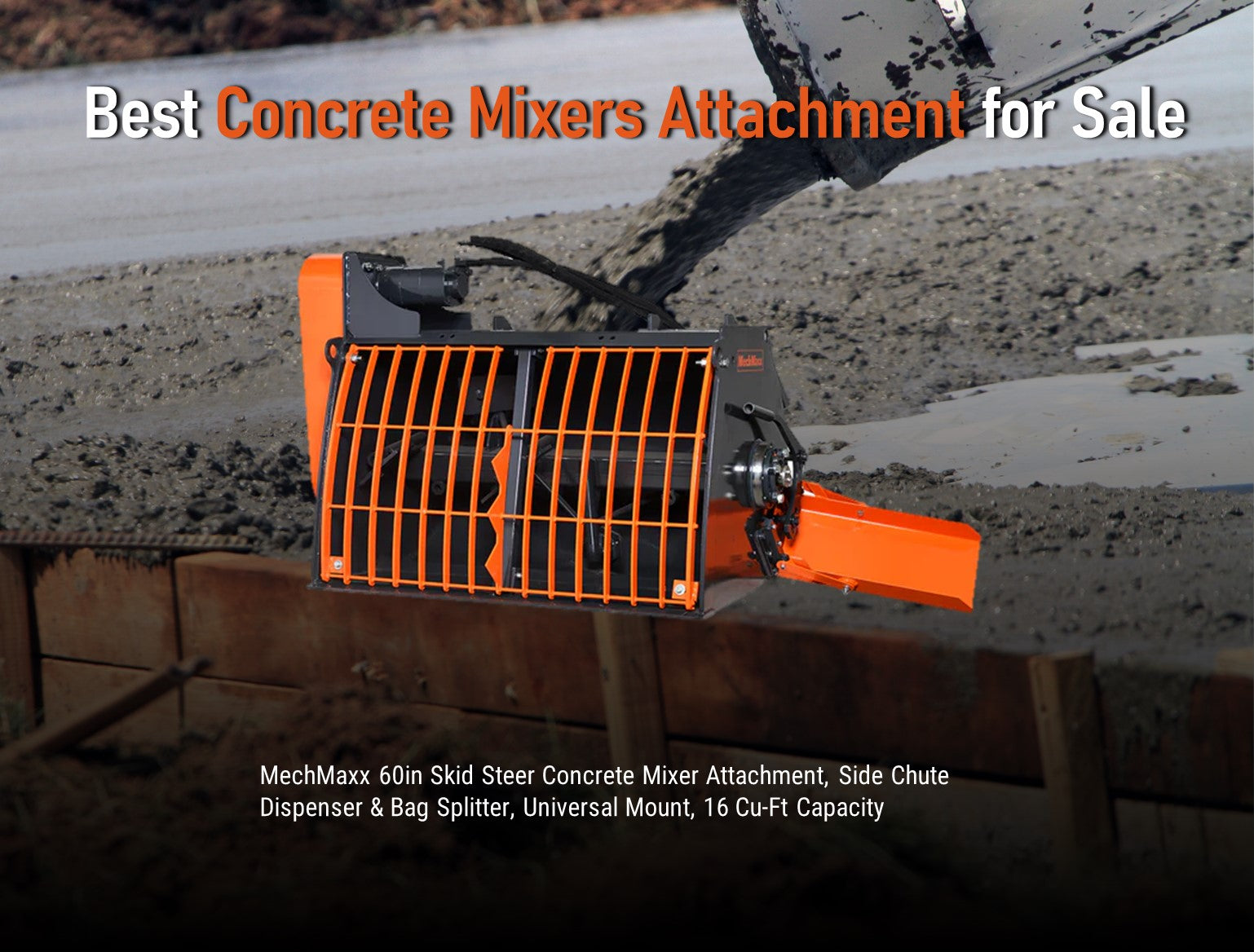 Best Concrete Mixers Attachment for Sale