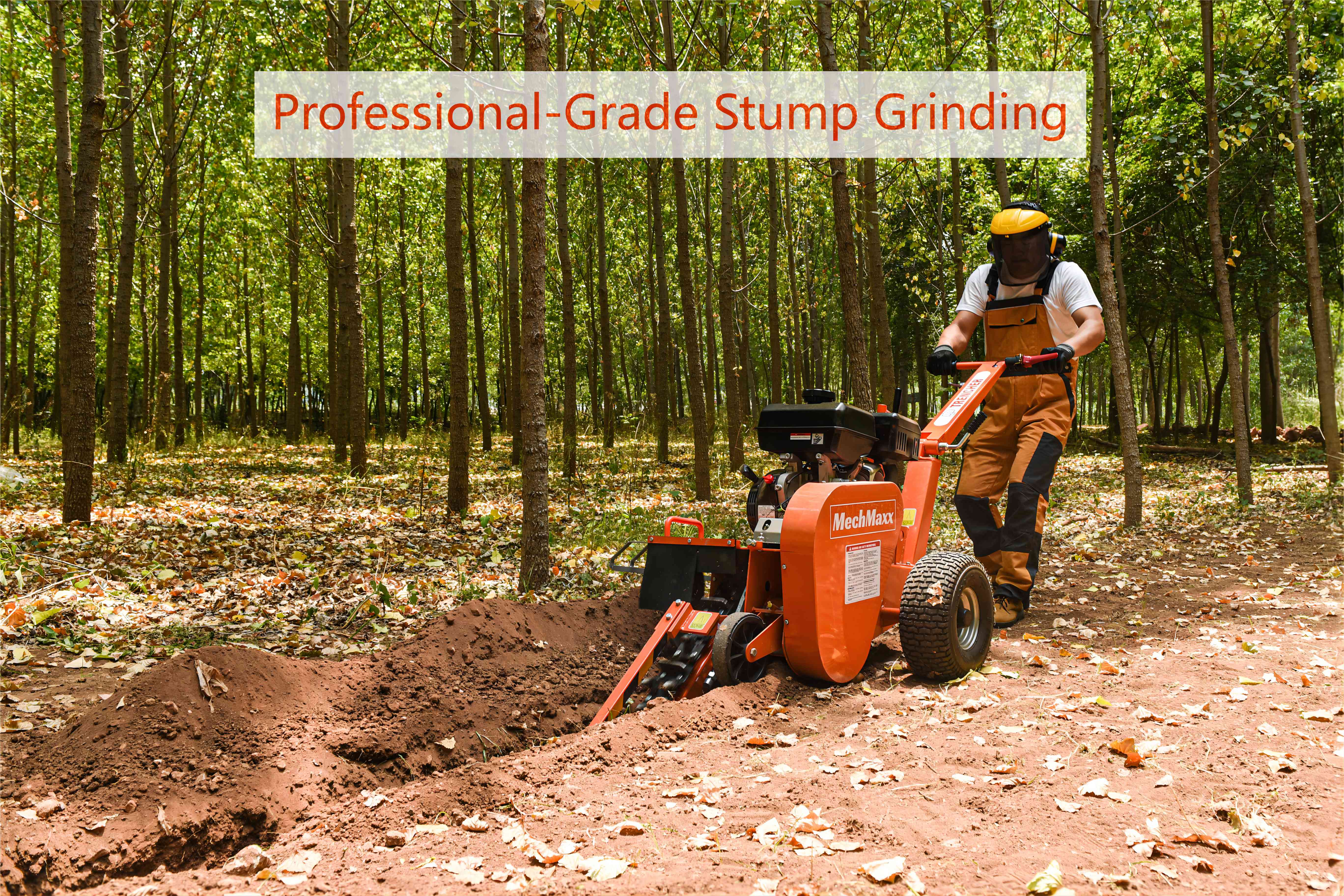 Professional-Grade Stump Grinding: Partner with Our Grinder for Superi