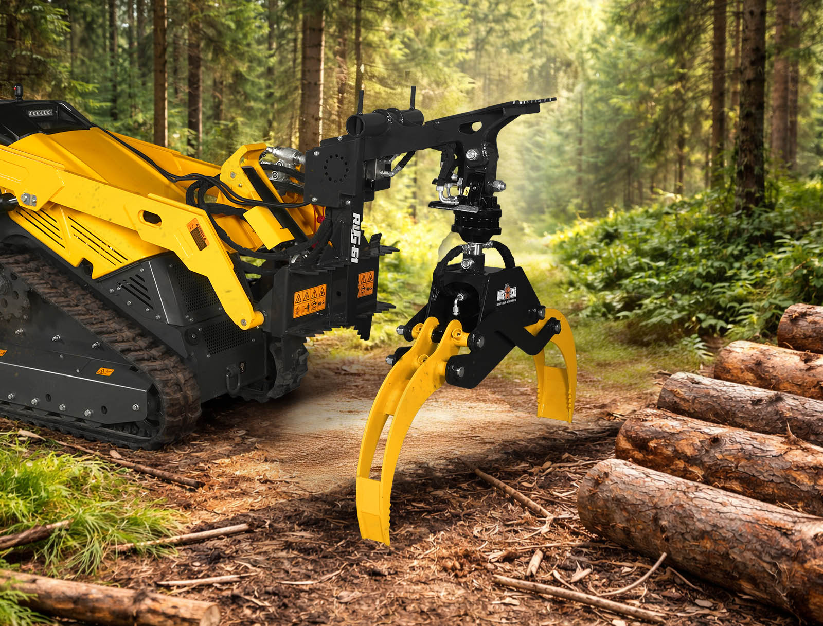 Mini vs. Standard Skid Steer Log Grapple: Size & Weight Guide 2026