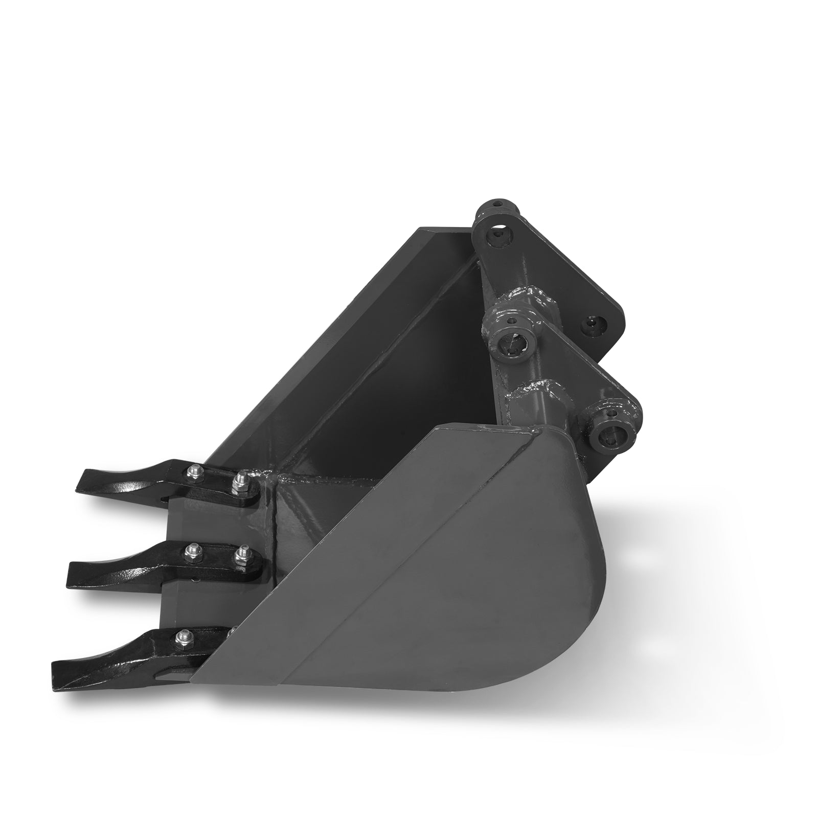 12in Wide Backhoe Bucket, 3-Carbon Steel Teeth, (for SKU: 150162; 1501