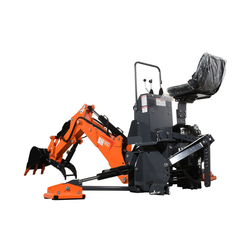 MechMaxx 18-35HP, PTO Backhoe BH660