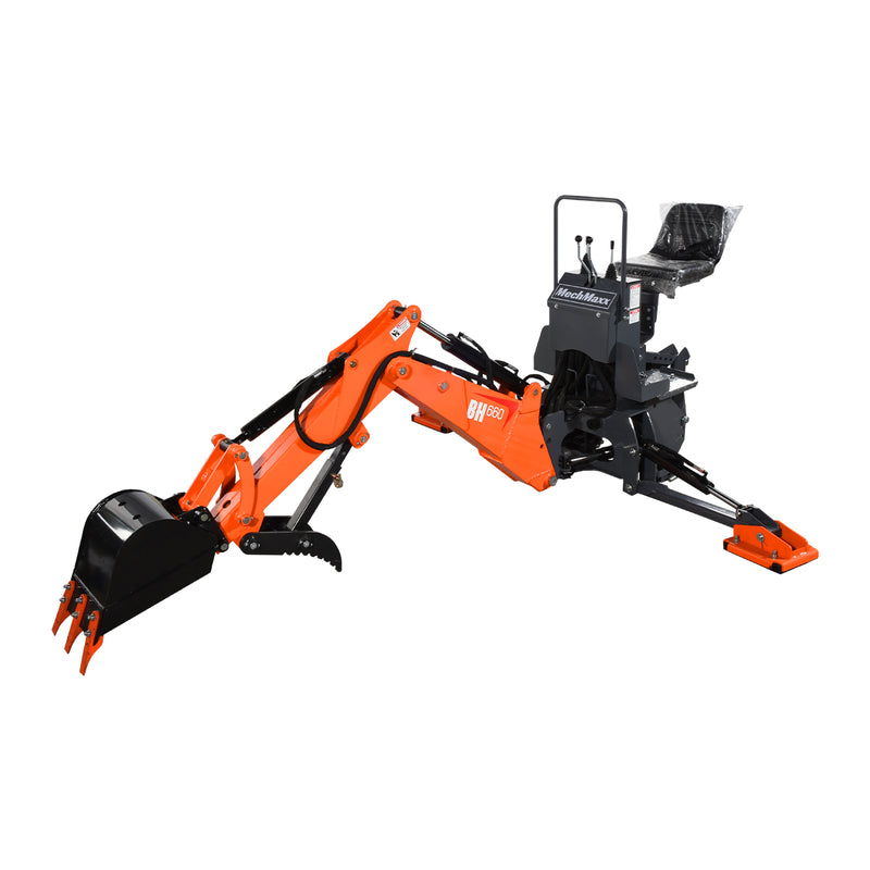 MechMaxx 18-35HP, PTO Backhoe BH660