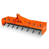 96" Box Blade Scraper with 8 Shanks 3 Point Hitch Tractor Attachment,