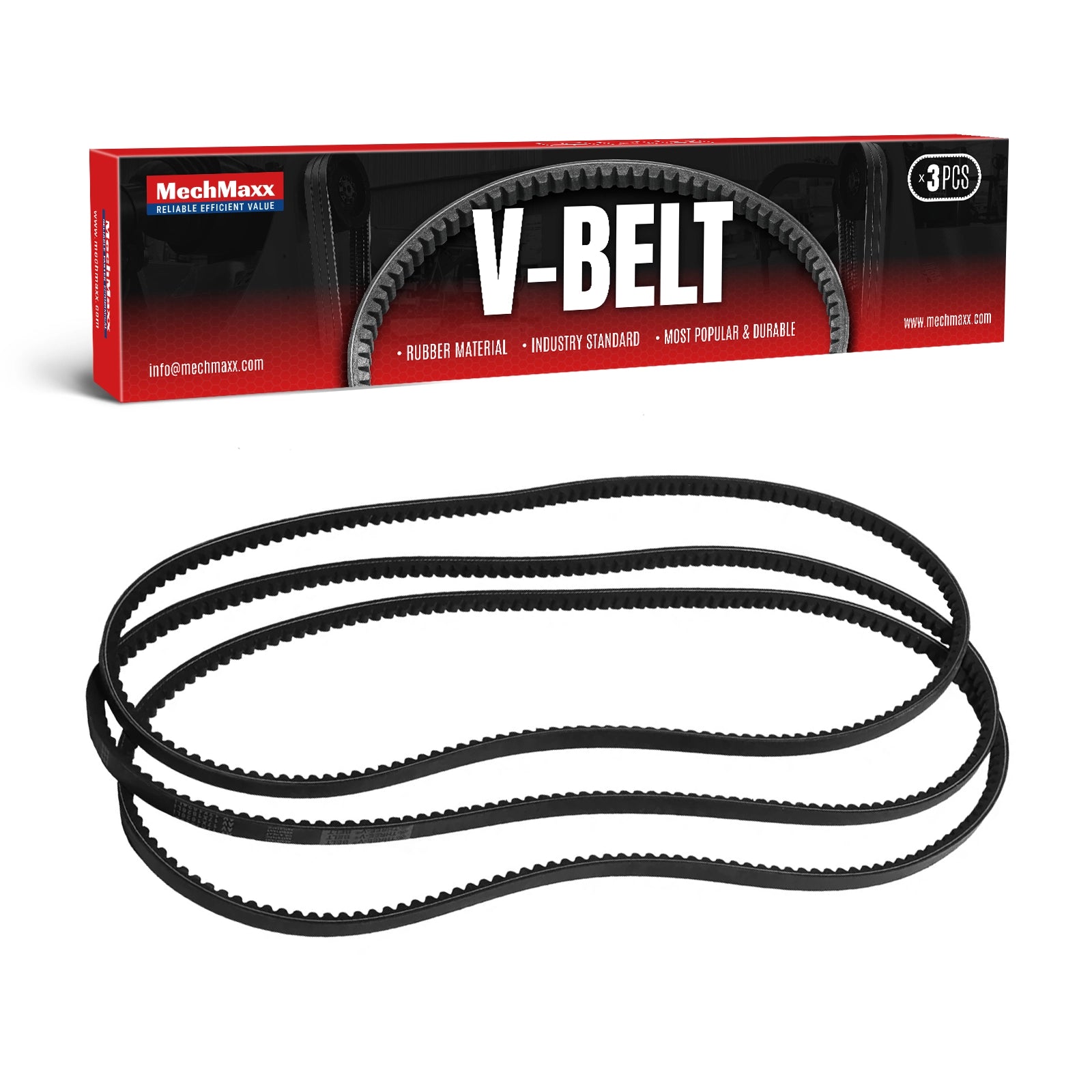 ( 1 Pack / 2 Pcs ) Belt for Finishing Mower FM180, 17*1778Li (SKU: 150