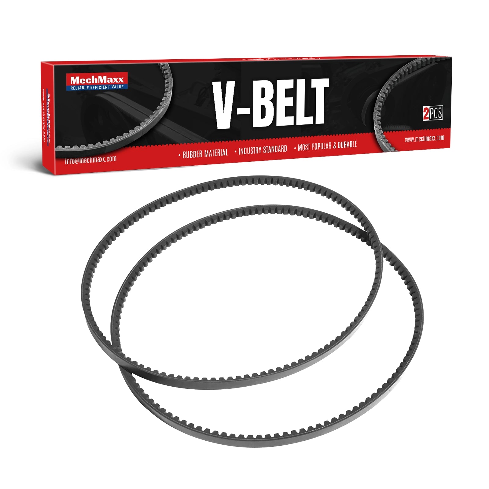 ( 1 Pack / 2 Pcs ) Belt for Trencher TCR1500, 17*991 (SKU: 120200; 120