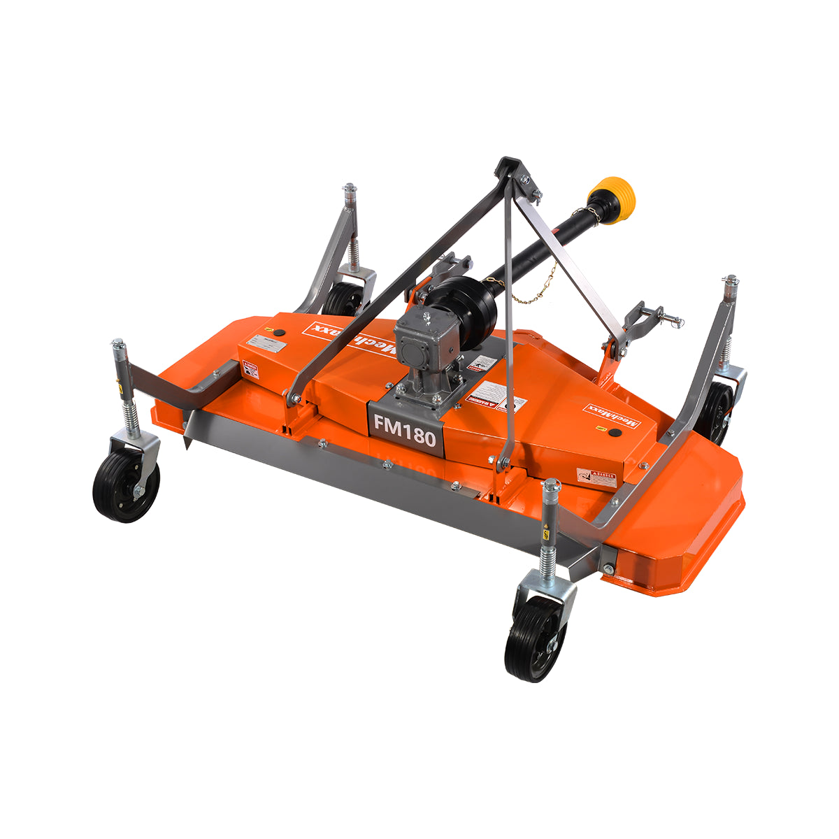 MechMaxx 72in Working Width Finishing Mower for Tractor, 30-50hp,3 Poi