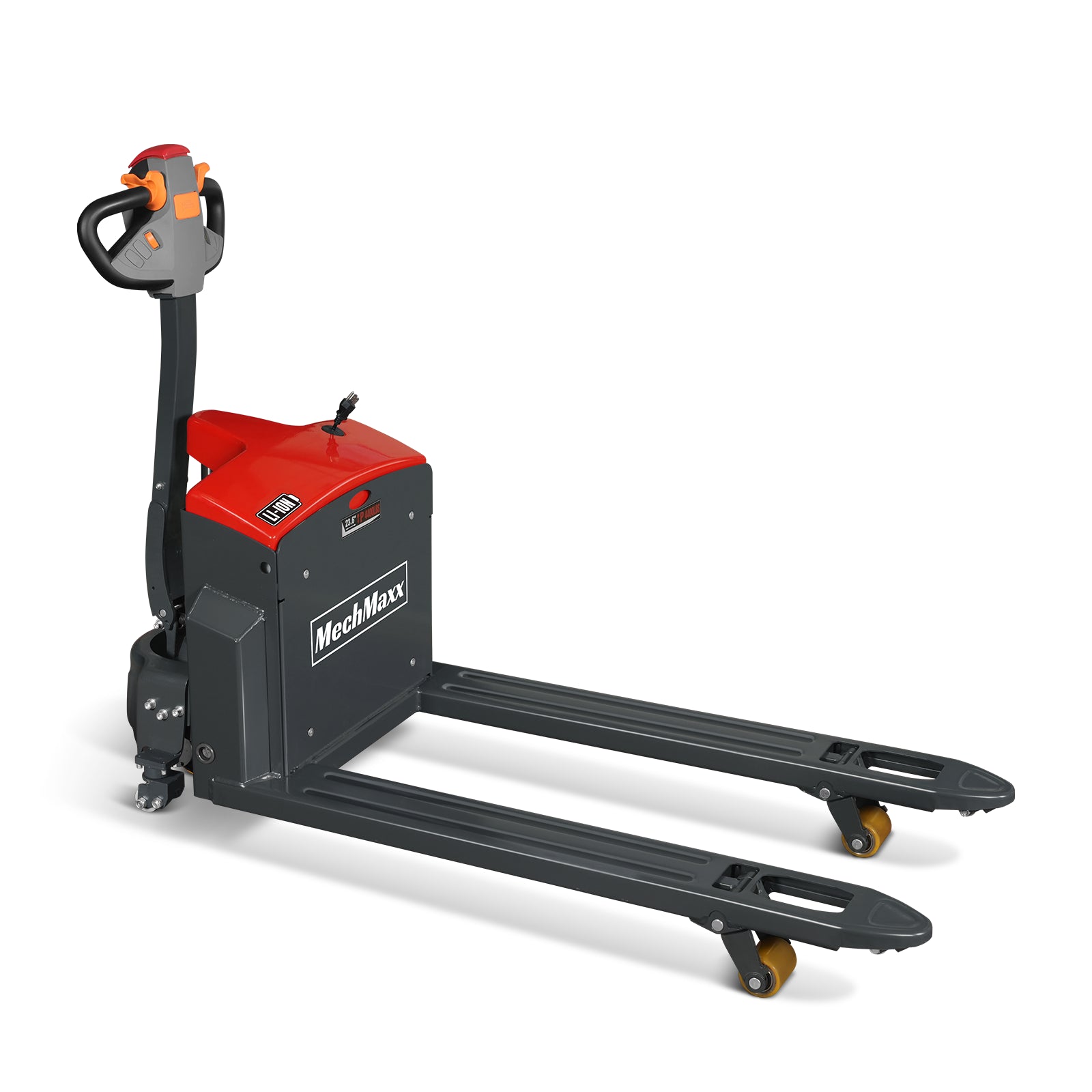 4400lbs Lithium-ion Electric Pallet Jack, 45"x27" Fork, 48V 50Ah Batte