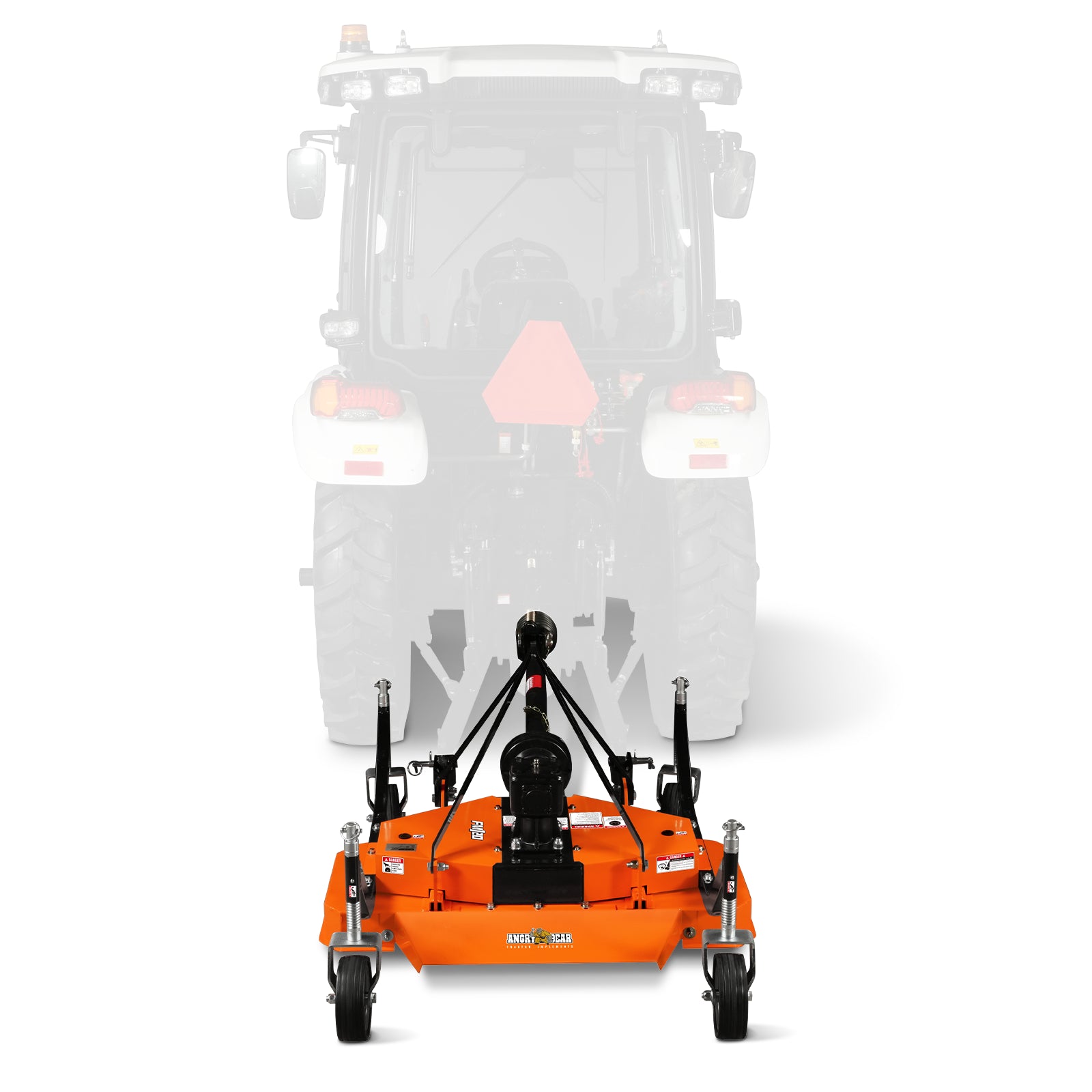 MechMaxx 48in Working Width Finishing Mower for Tractor, 18-30hp, 3 Po