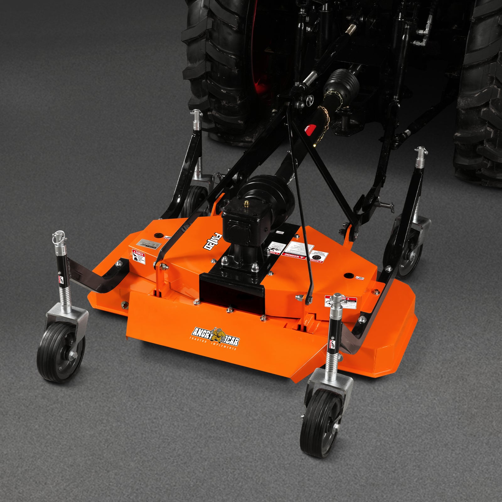 MechMaxx 48in Working Width Finishing Mower for Tractor, 18-30hp, 3 Po