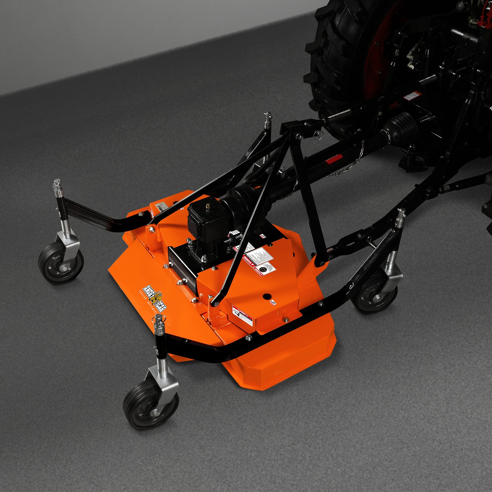 MechMaxx 48in Working Width Finishing Mower for Tractor, 18-30hp, 3 Po