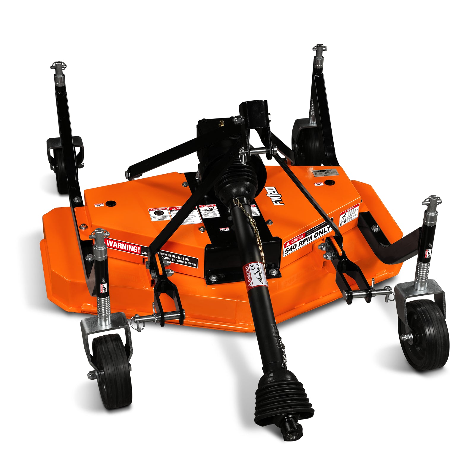 MechMaxx 48in Working Width Finishing Mower for Tractor, 18-30hp, 3 Po