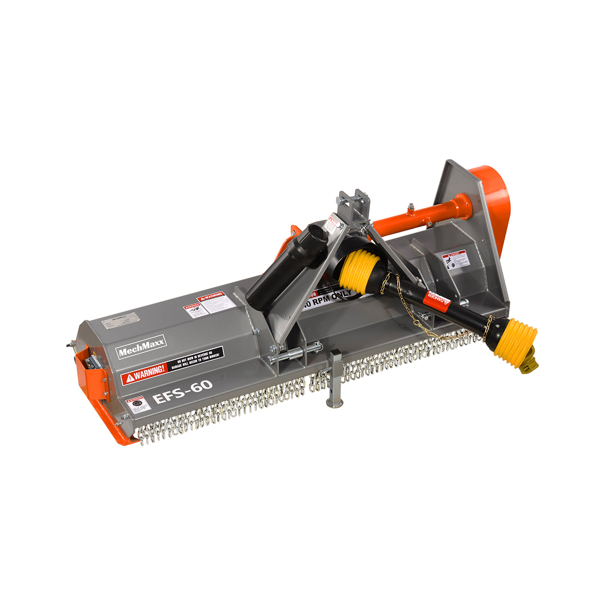 Mechmaxx-60'' Standard Duty Flail Mower 3 Point 15-35hp EFS60