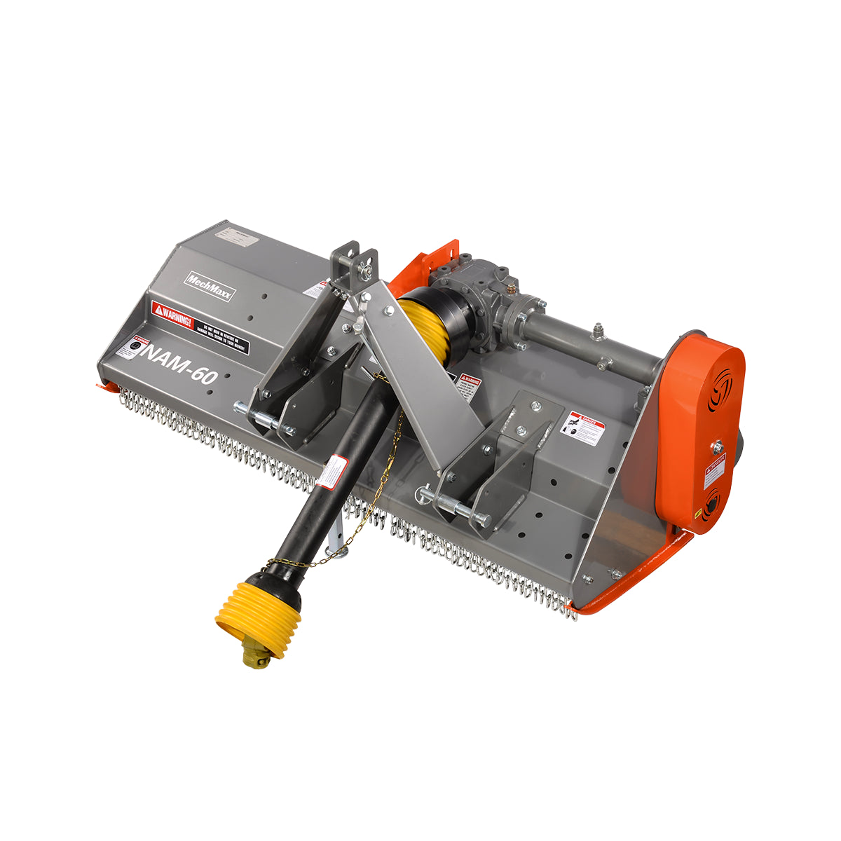 Mechmaxx-60'' PTO Flail Mower 3 Point Hitch，30-60hp for tractor，NAM60