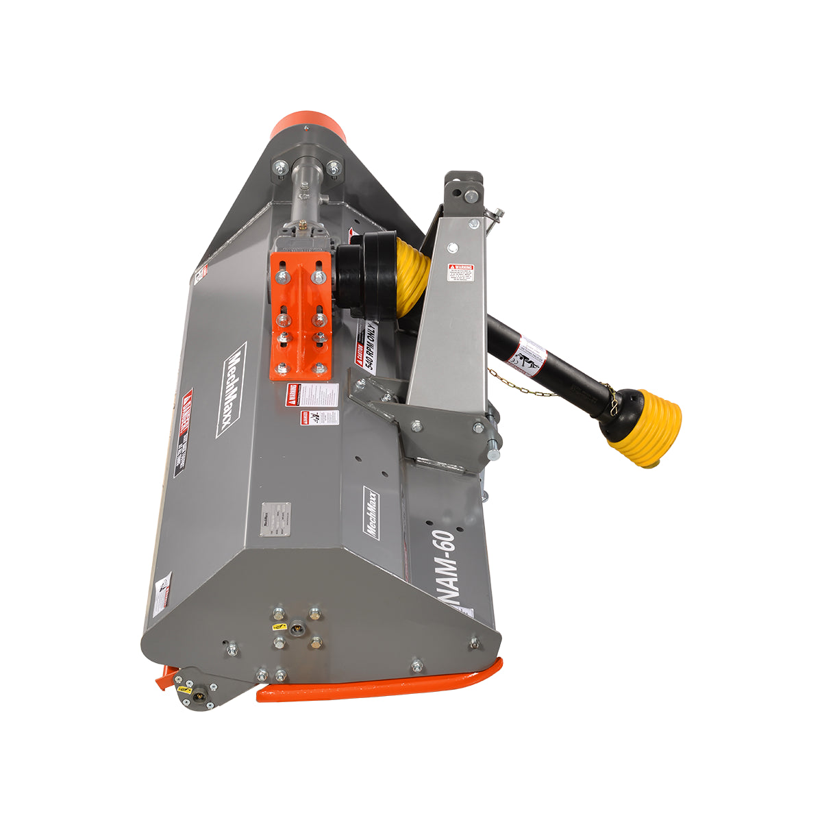 Mechmaxx-60'' PTO Flail Mower 3 Point Hitch，30-60hp for tractor，NAM60