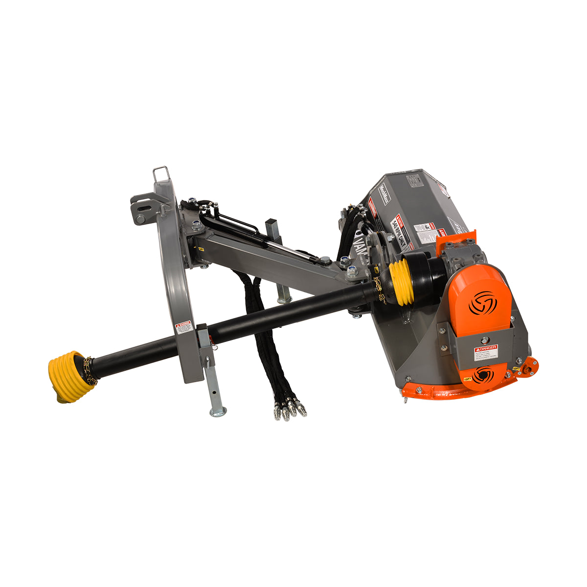 48" Standard 3Point Offset Flail Ditch Bank Mower，20-40hp, VAM48