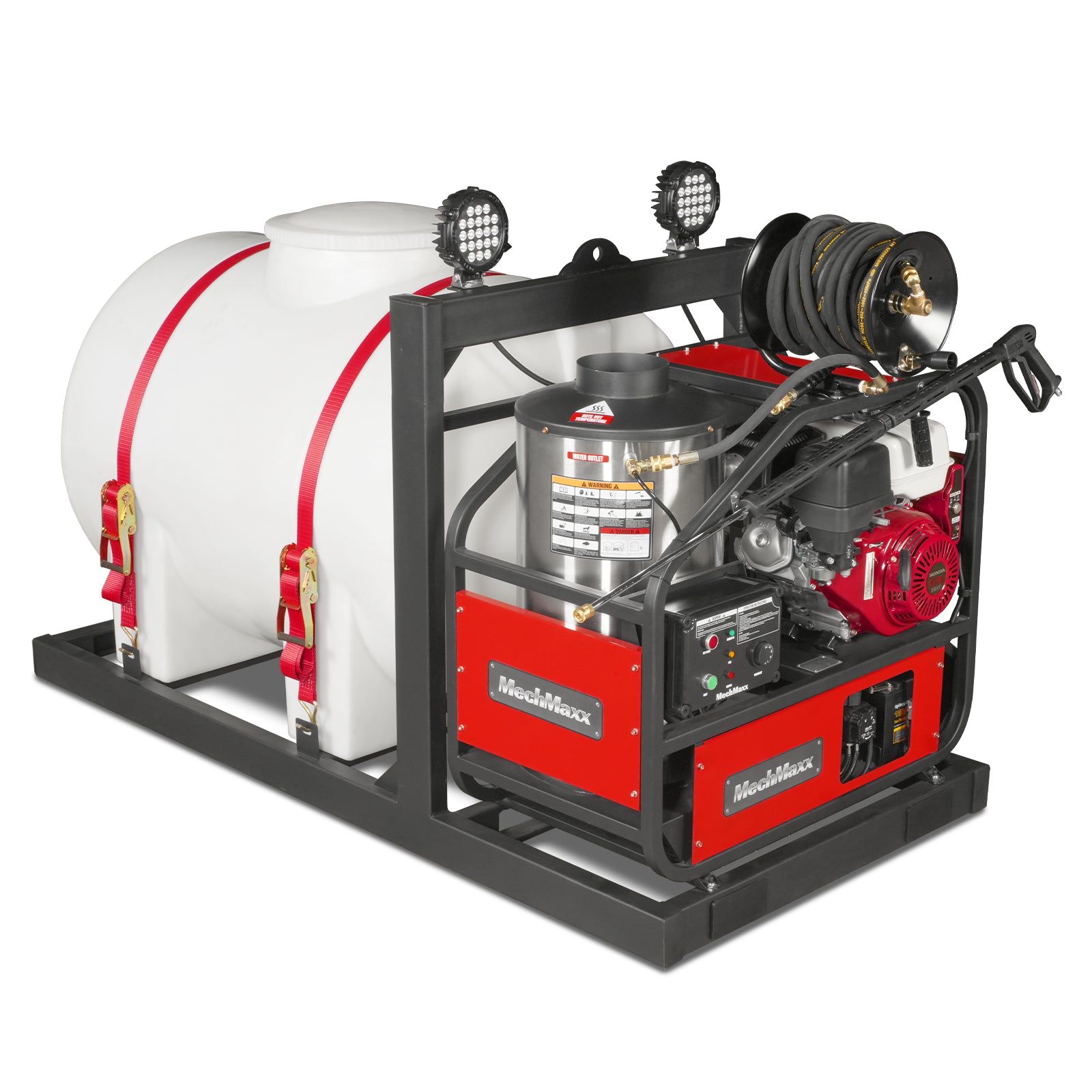4000 PSI 4 GPM HONDA E-Start Engine Hot Water Pressure Washer Skid Mou