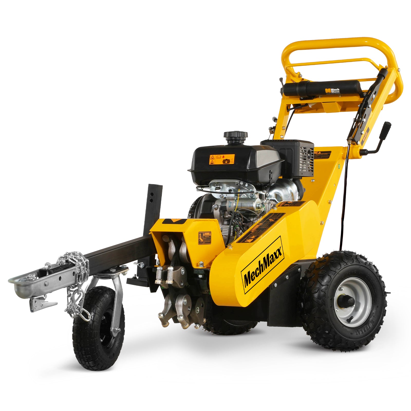 MechMaxx 15-inch 14hp kohler E-Start Stump Grinder SG380 with tow bar