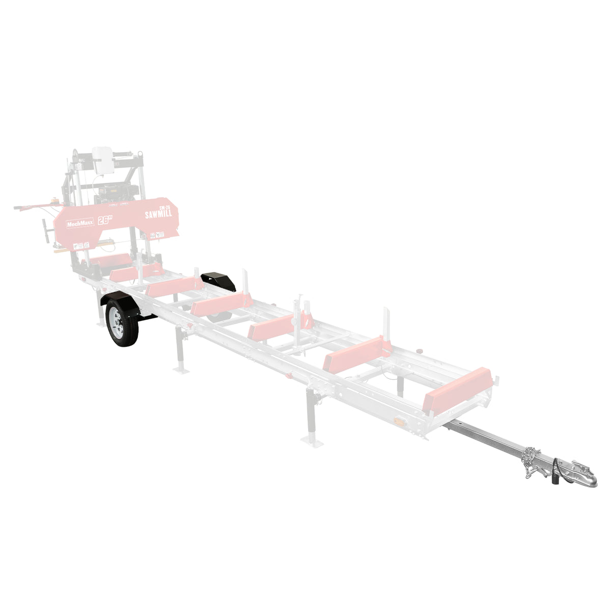 32" Portable Sawmill (5 x Blades Included), 420cc 15HP E-Start Gasolin
