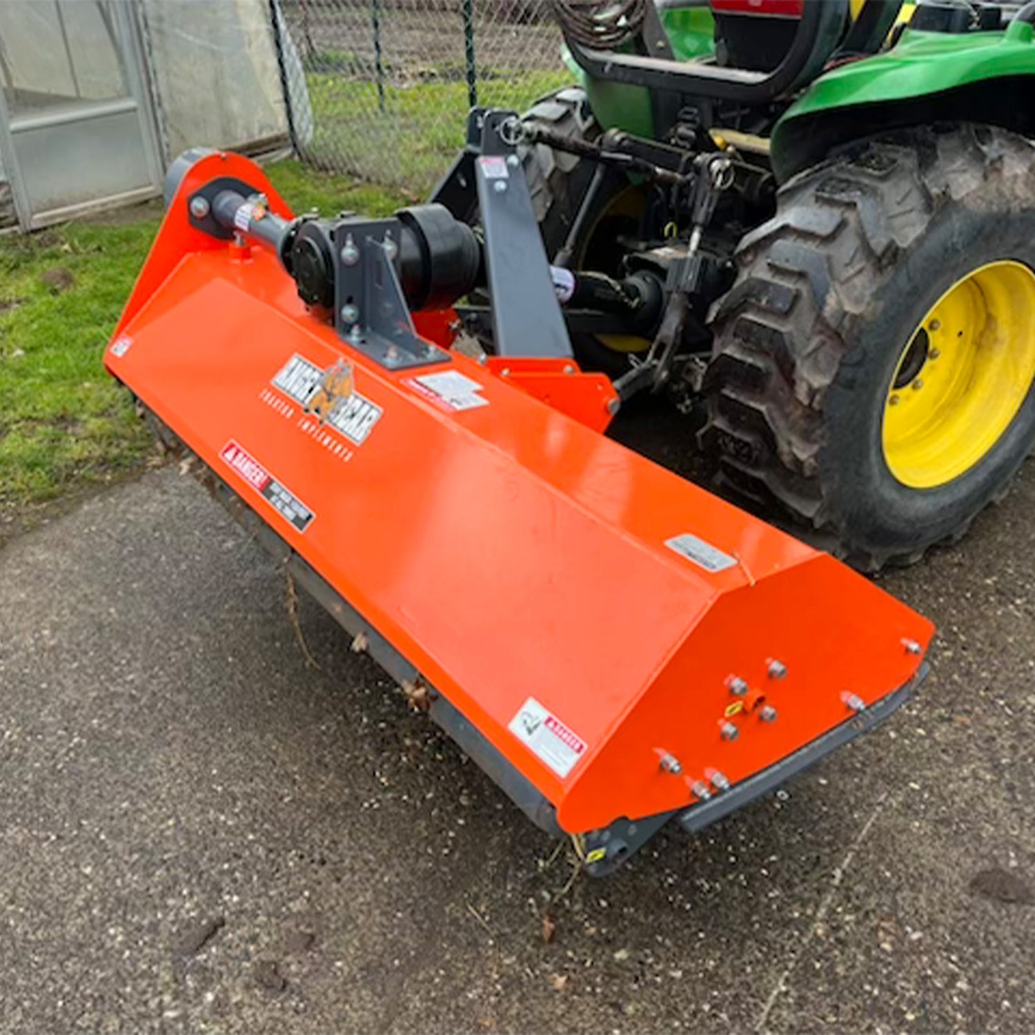 Mechmaxx-60'' PTO Flail Mower 3 Point Hitch，30-60hp for tractor，NAM60