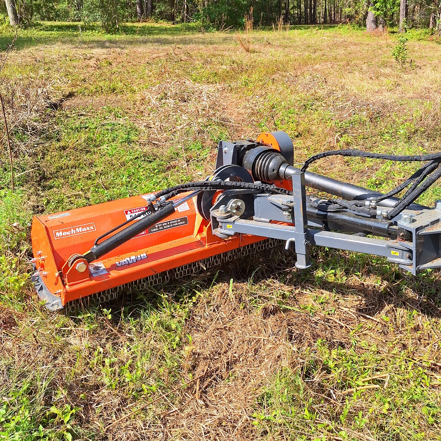 48" Standard 3 Point Offset Flail Ditch Bank Mower, 25-50HP, VAM48