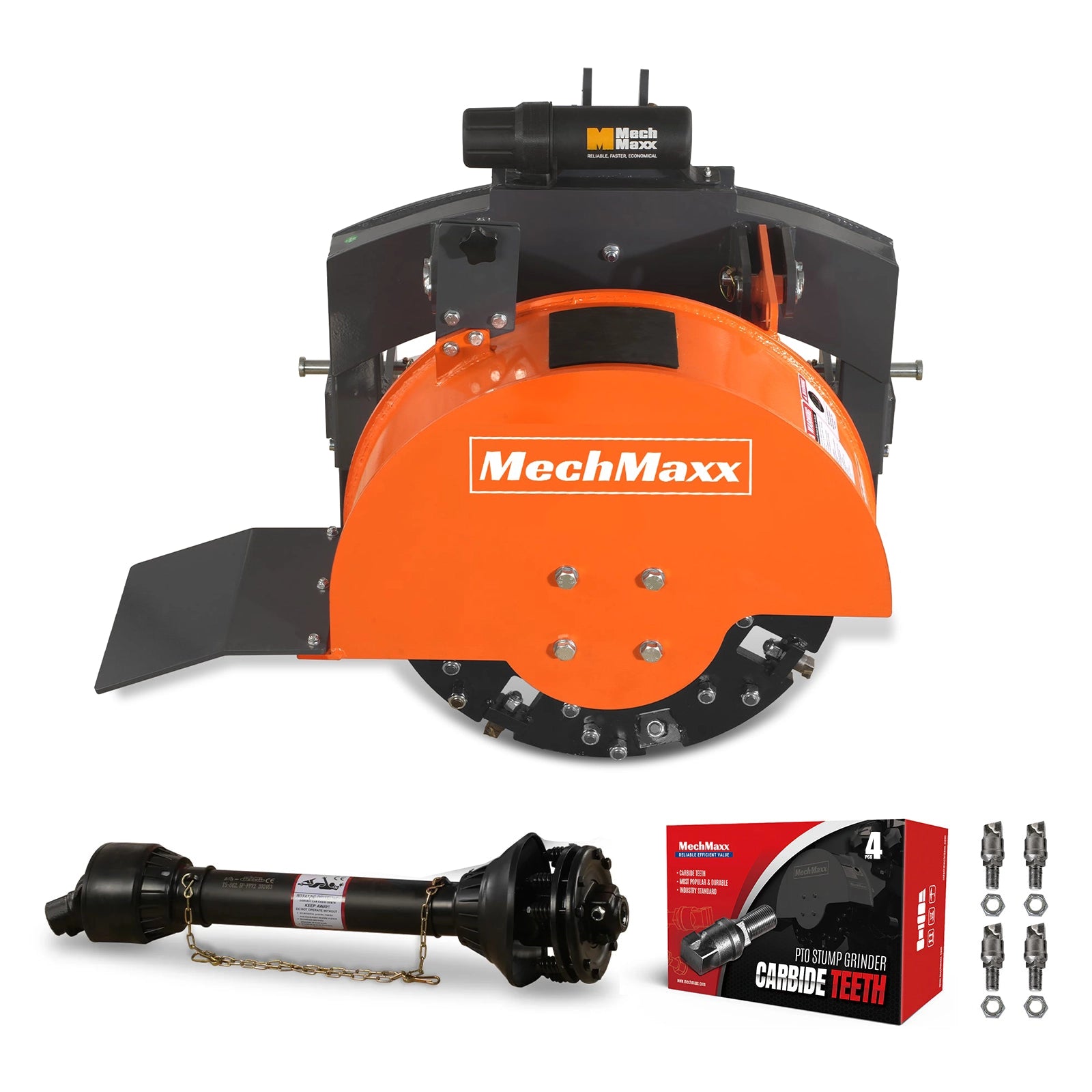 MechMaxx 3-Point PTO Stump Grinder Model SG24 for 15-45hp Tractor