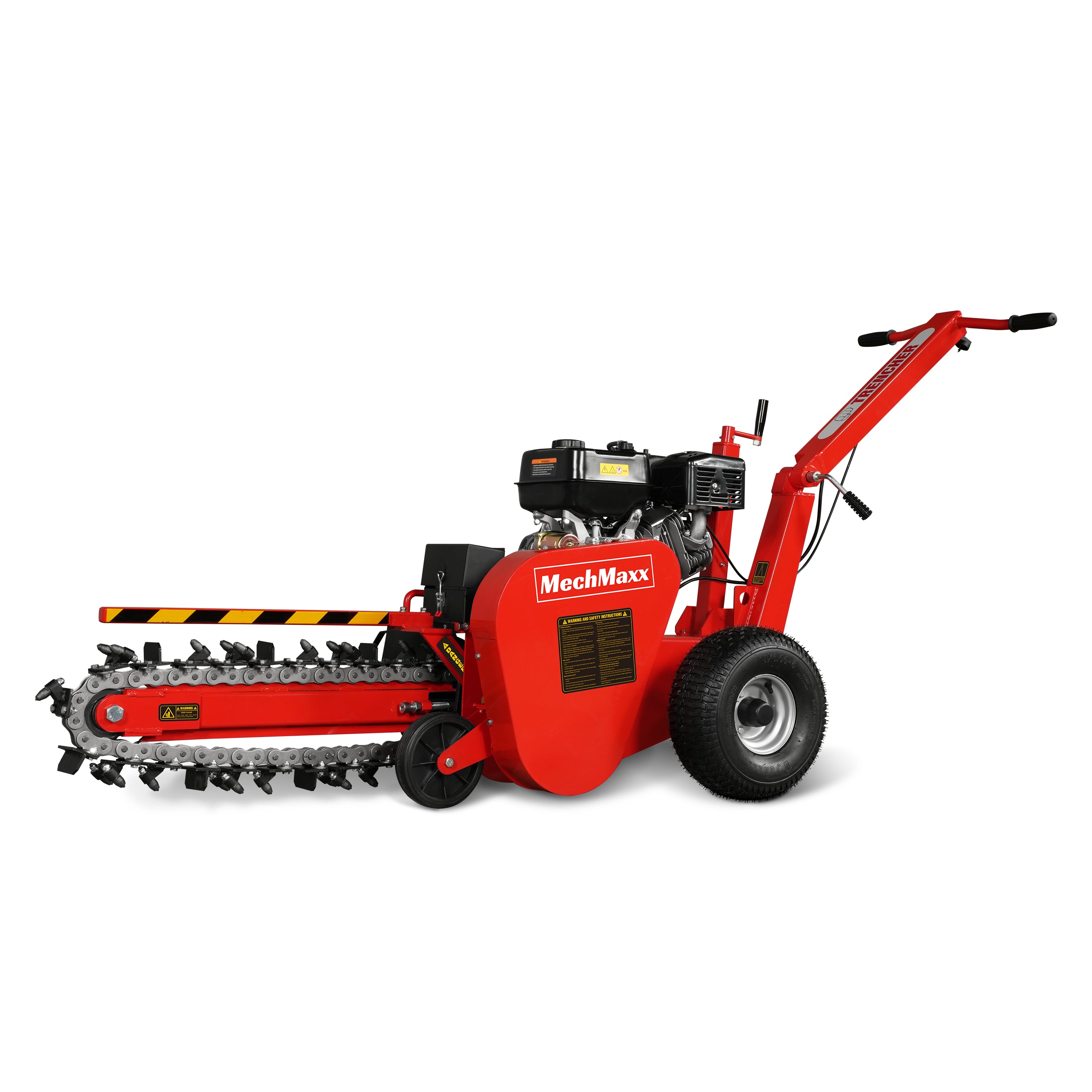 MechMaxx 15HP 420cc Gas Powered 24" Ditching Mini Trencher TCR1500