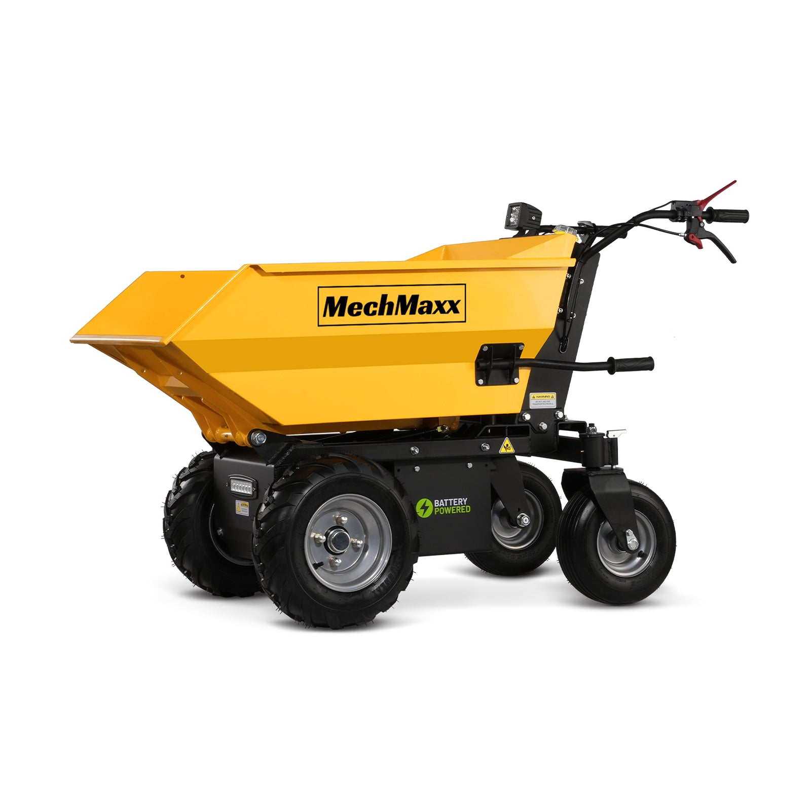 MechMaxx 1100Lbs Battery Powered Barrow Electric Mini Dumper E50
