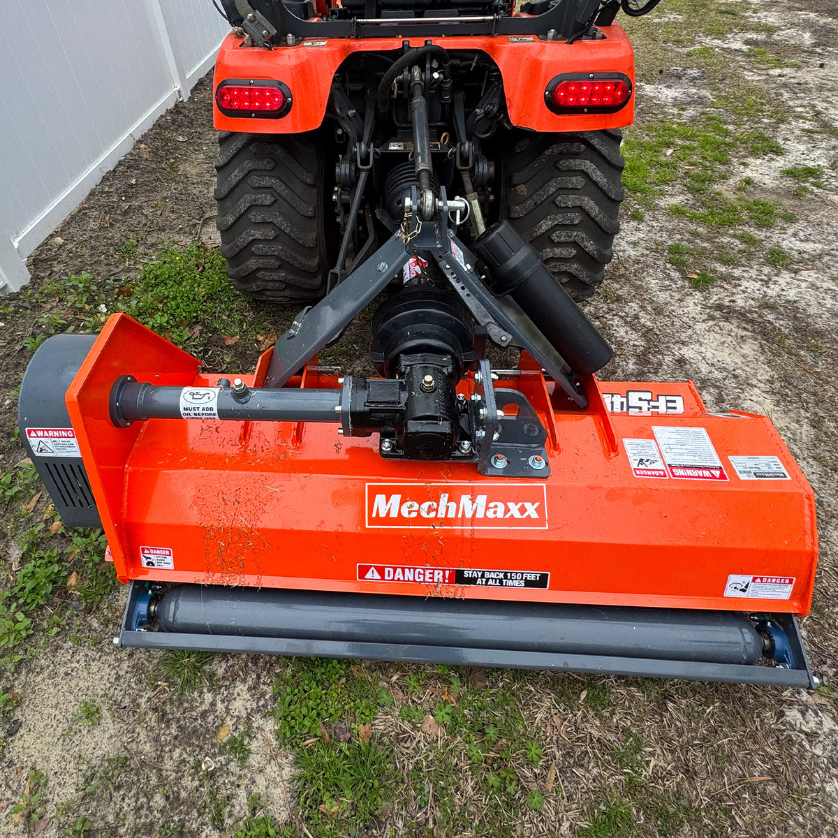 Mechmaxx-48'' Standard Duty Flail Mower 3 Point 15-35hp EFS48