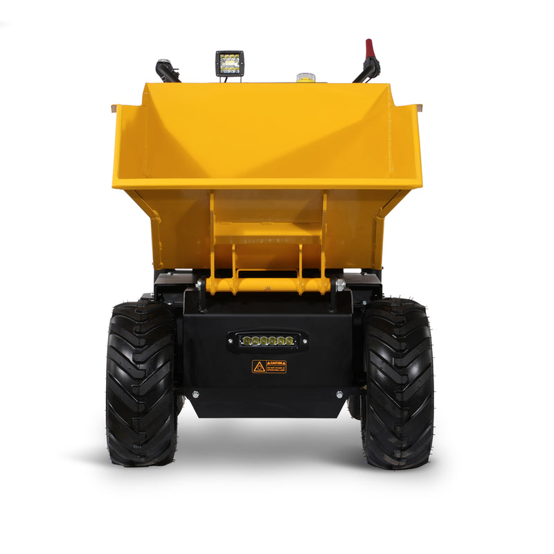 1100 lb 1000W DC Motor 48V Battery Powered Hydraulic Tipping Dump Cart