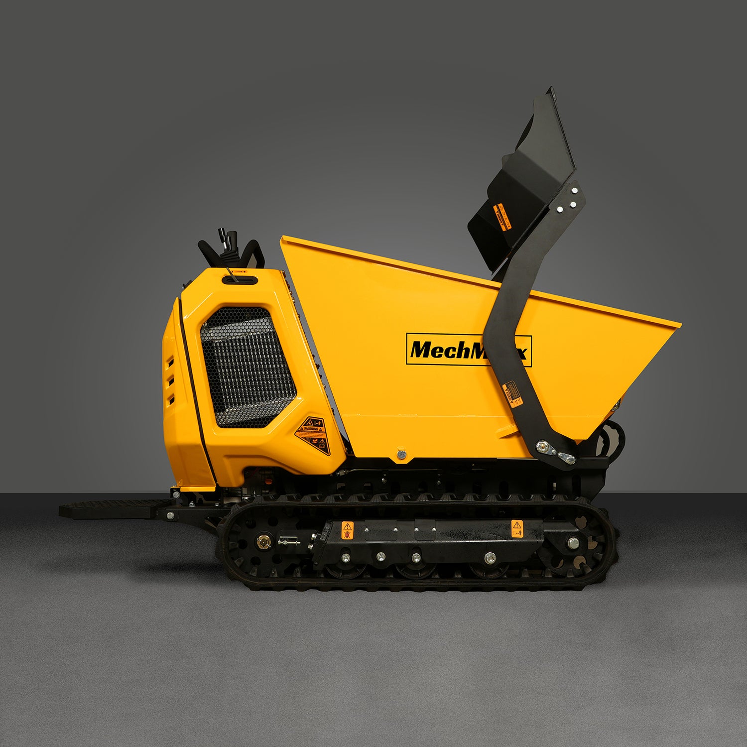 1800 lb Self-Loading Hydraulic Tipping Track Dumper Model T80