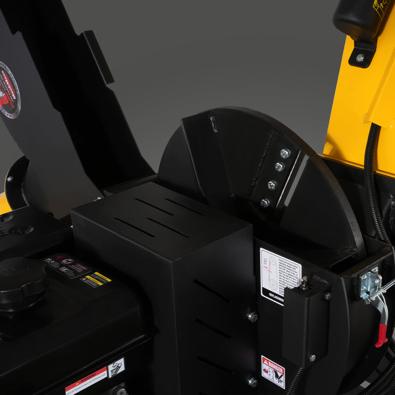 5 inch E-start Rato 420cc 15hp Gasoline Engine Powered Disc Wood Chipp