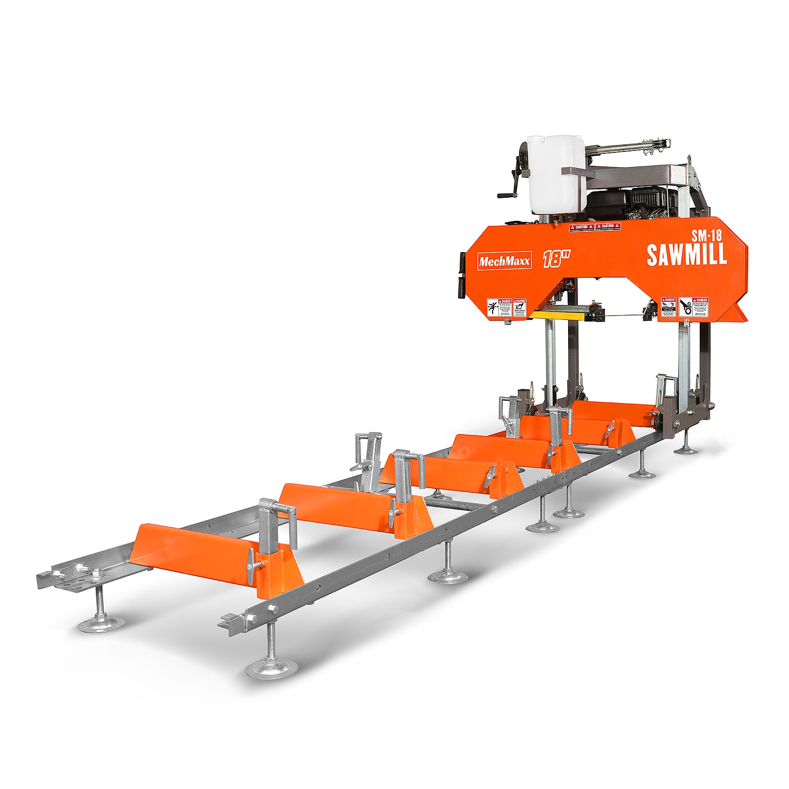 Mechmaxx-18" Portable Sawmill with 212cc 7HP Gasoline Engine