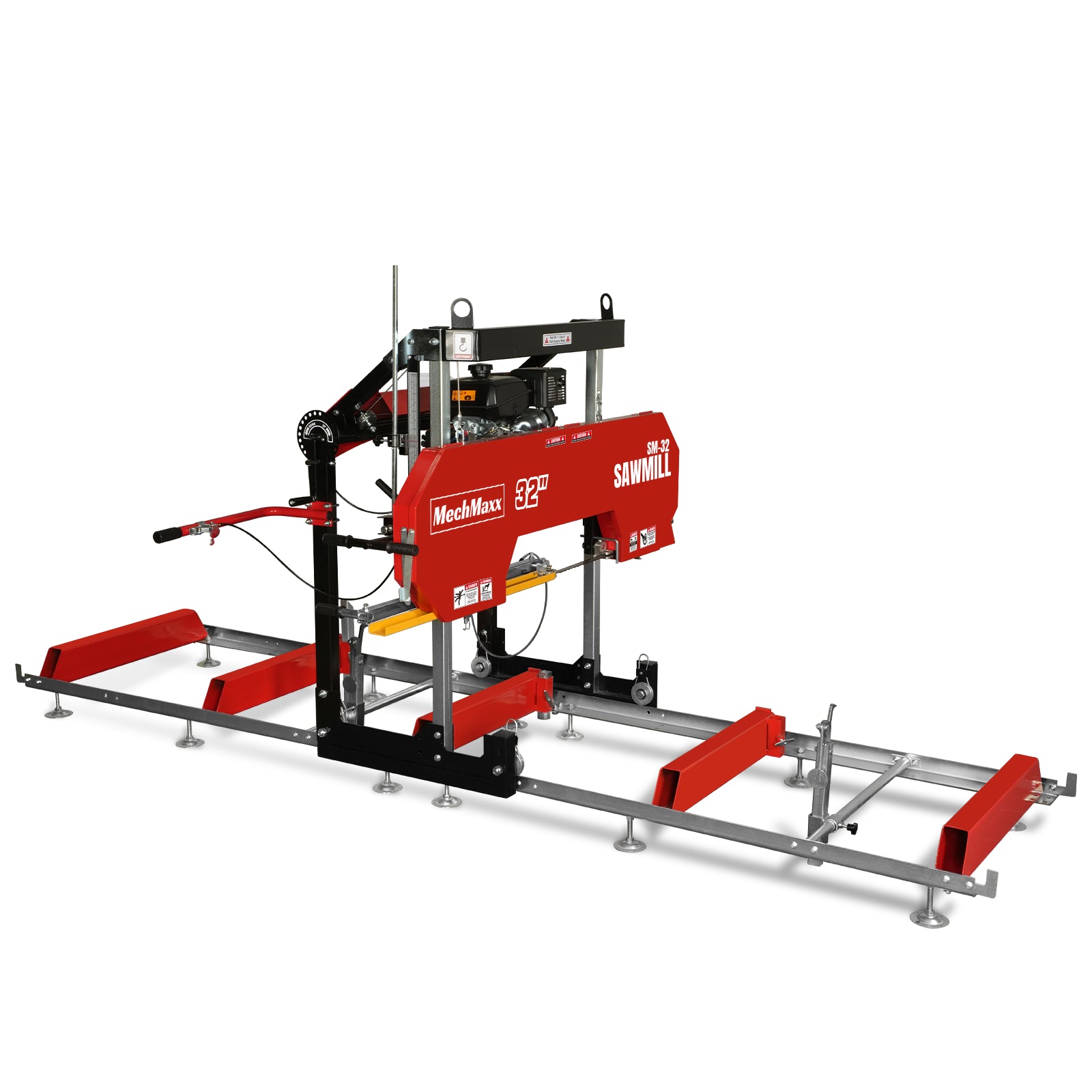 32" Portable Sawmill, KOHLER CH440 429cc E-Start Gasoline Engine, 29"