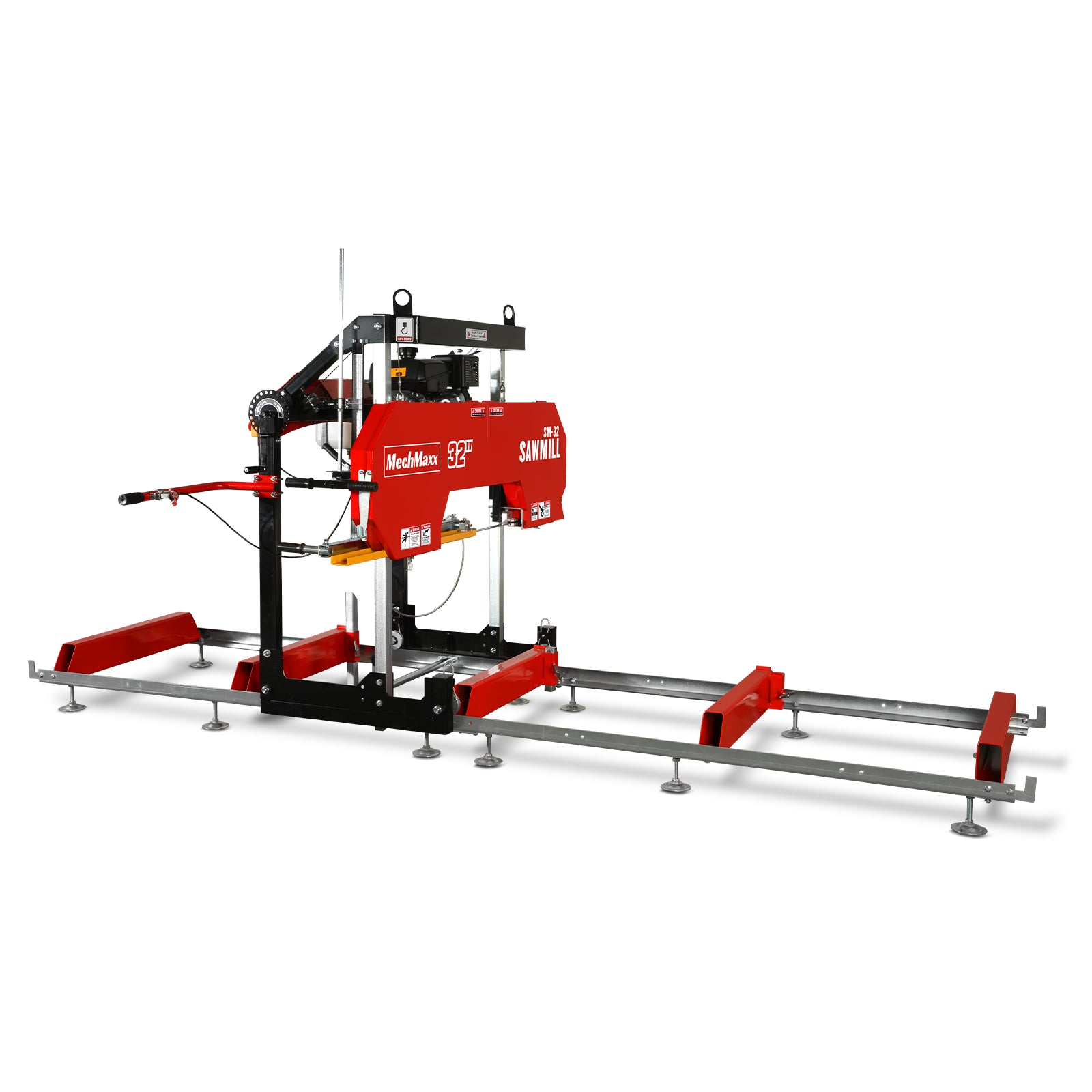 32" Portable Sawmill, KOHLER CH440 429cc E-Start Gasoline Engine, 29"