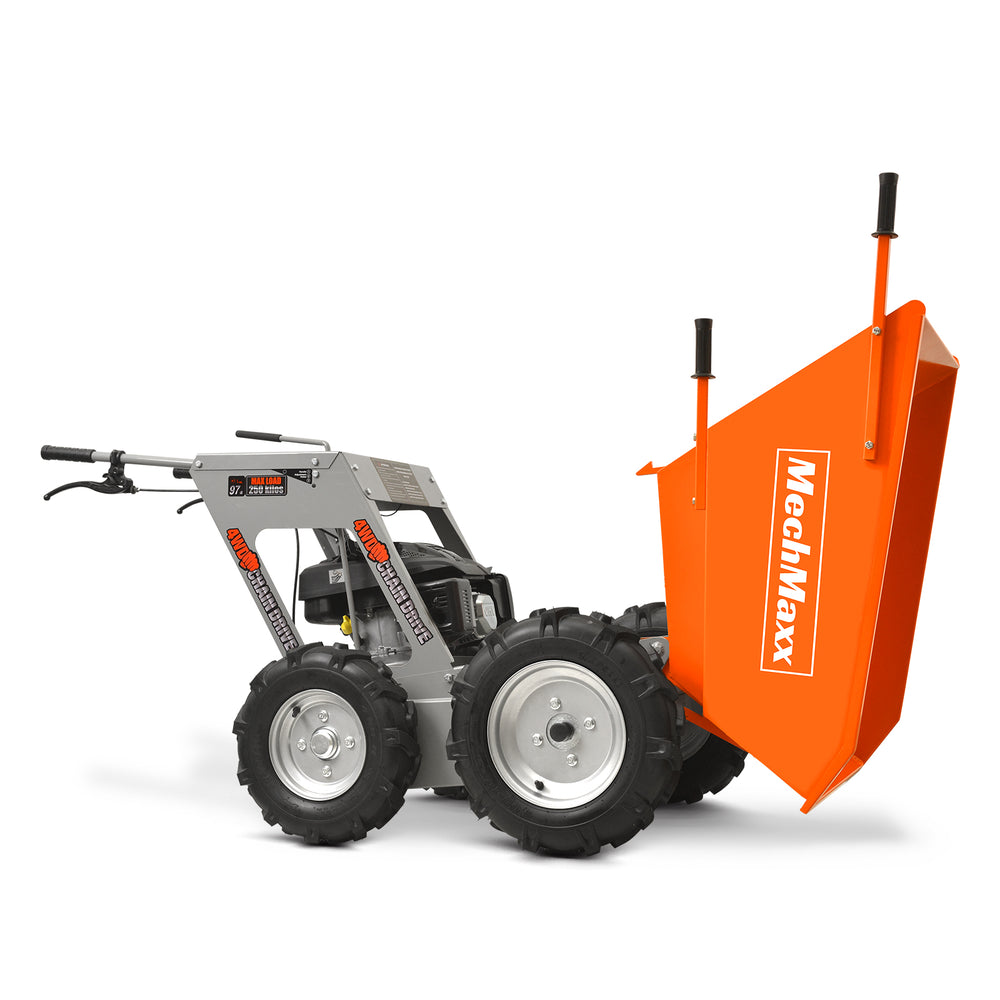 MechMaxx 660lbs Capacity 6.5HP Gas Powered Mini Dumper T25