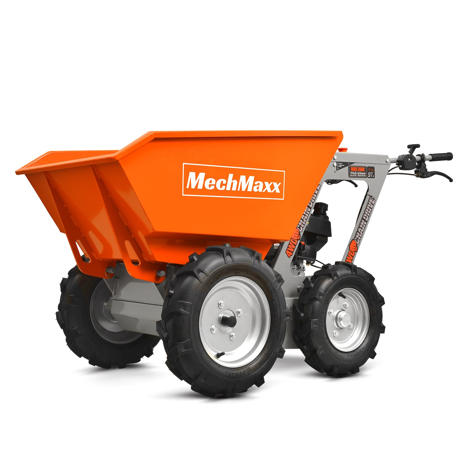 MechMaxx 660lbs Capacity 6.5HP Gas Powered Mini Dumper T25