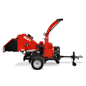 25hp 713cc Twin Cylinder Petrol Engine 7'' Hydraulic Feeding Wood Chip