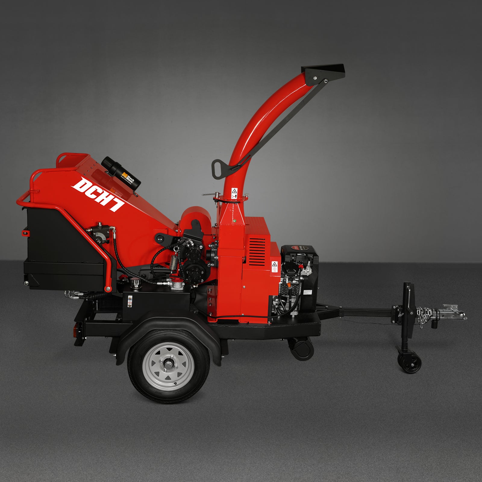 25hp 713cc Twin Cylinder Petrol Engine 7'' Hydraulic Feeding Wood Chip